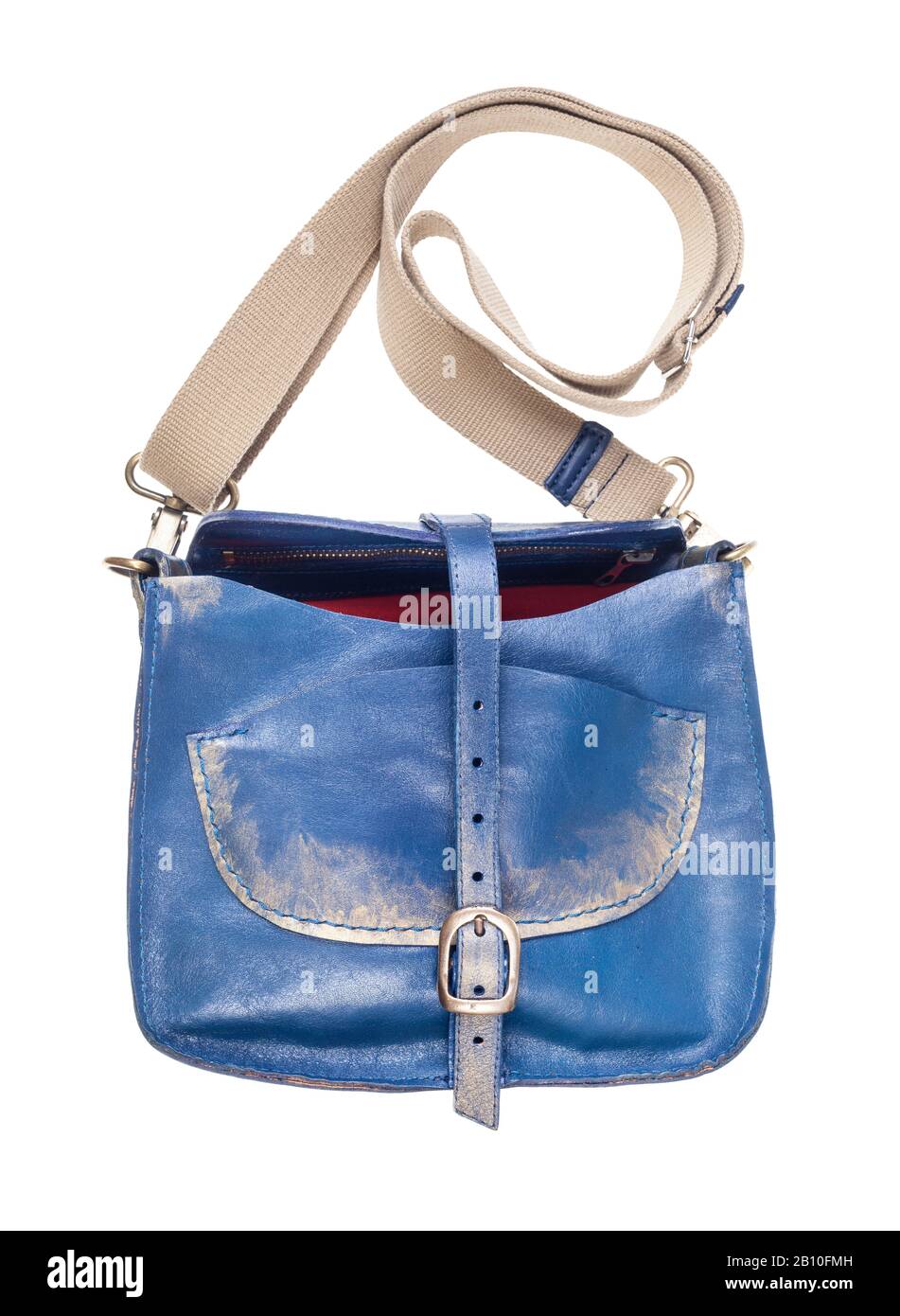 Blue shoulder strap hi-res stock photography and images - Alamy