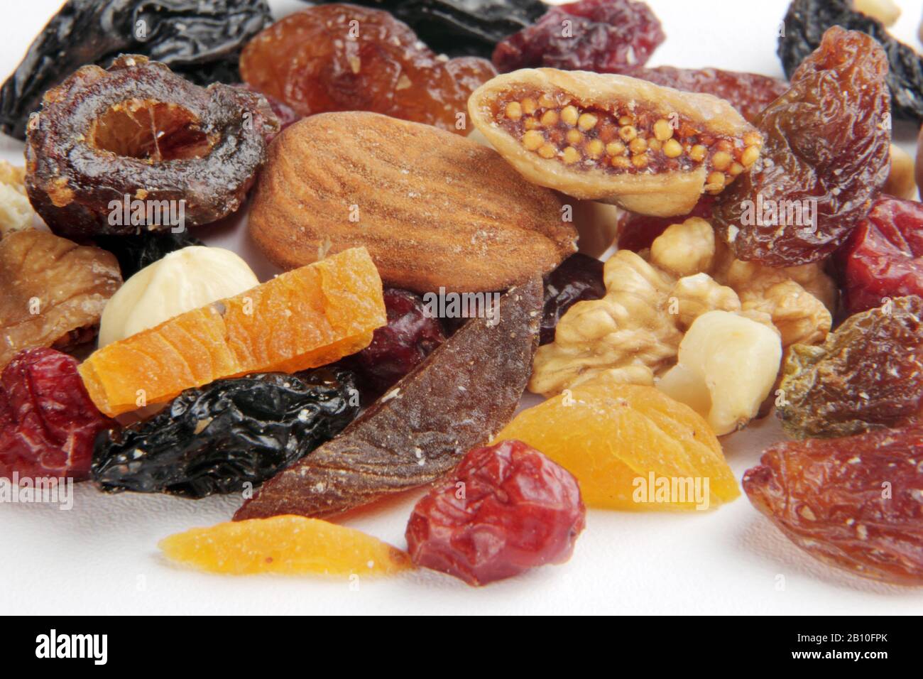 mixed nuts and dried fruits Stock Photo - Alamy