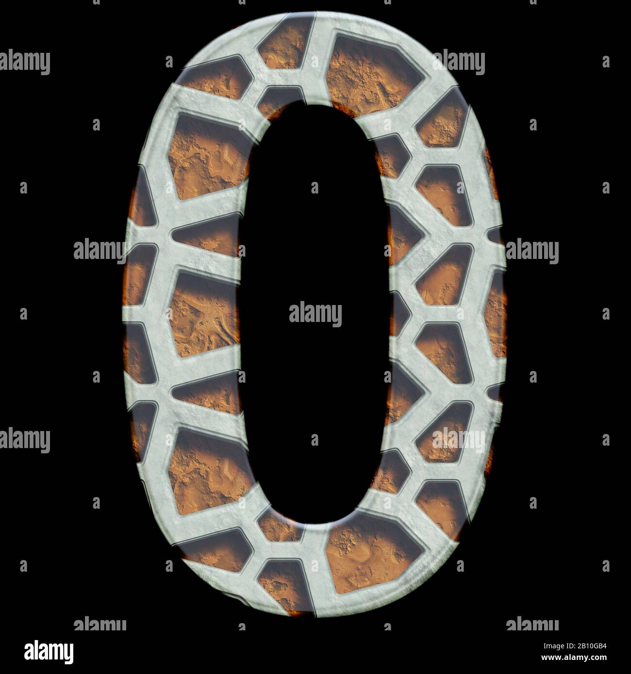 Grate 3D rendering numbers and icons Stock Photo - Alamy