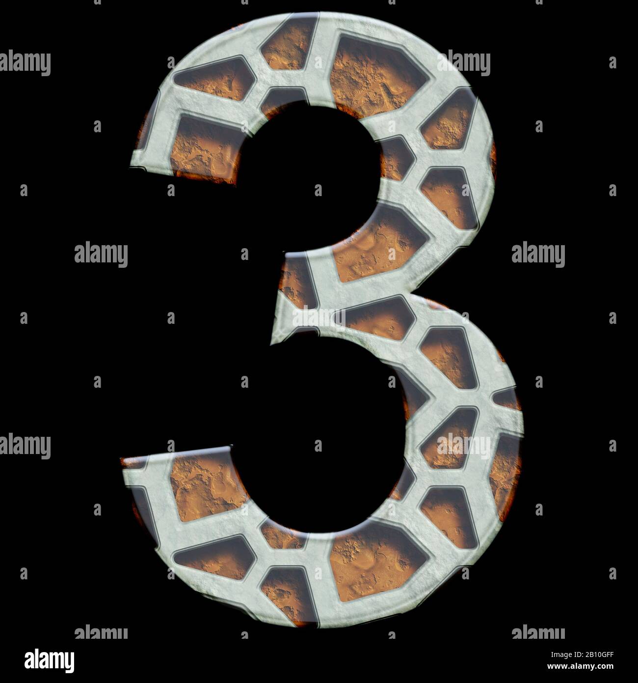 Gold 3d numbers hi-res stock photography and images - Alamy