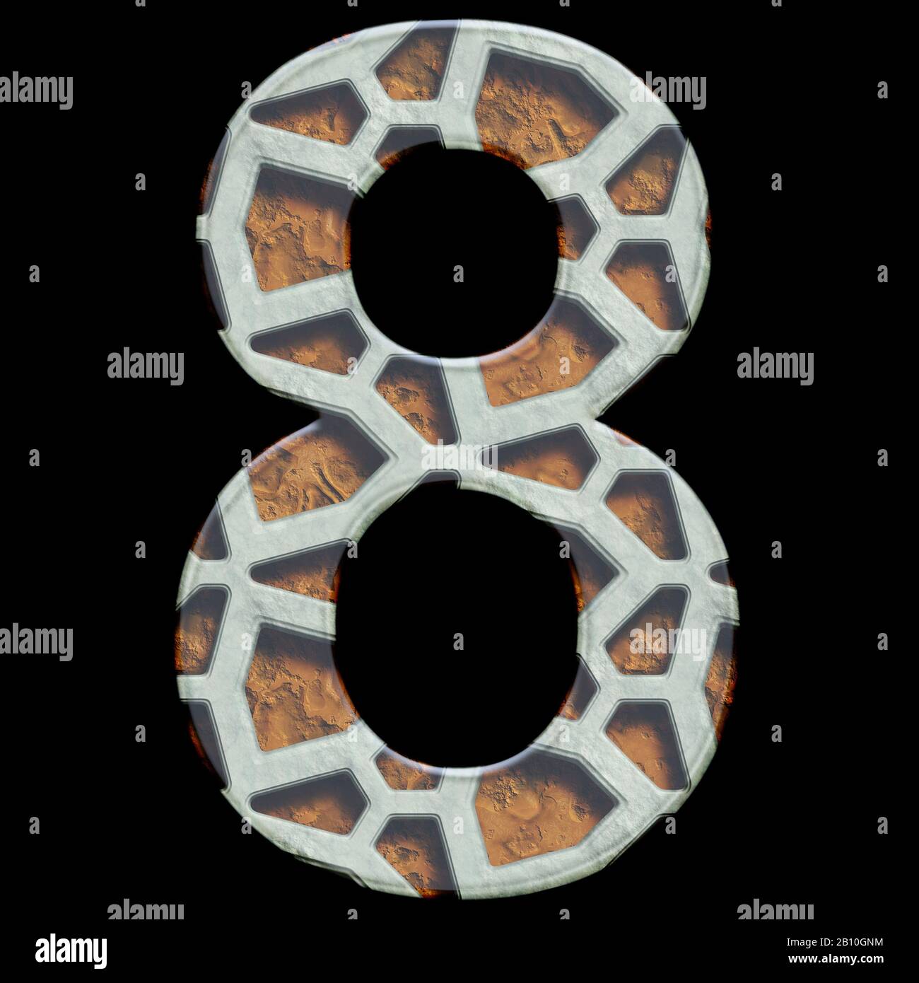 Grate 3D rendering numbers and icons Stock Photo - Alamy