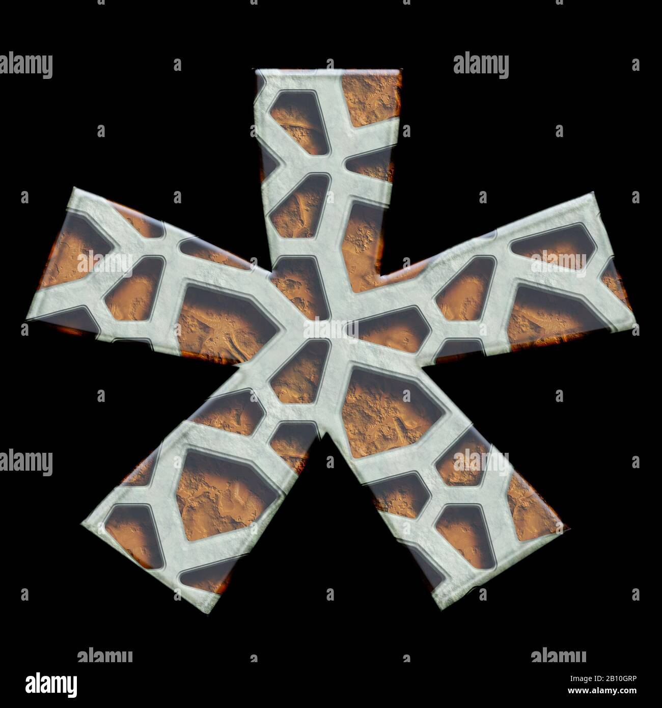 Grate 3D rendering numbers and icons Stock Photo - Alamy