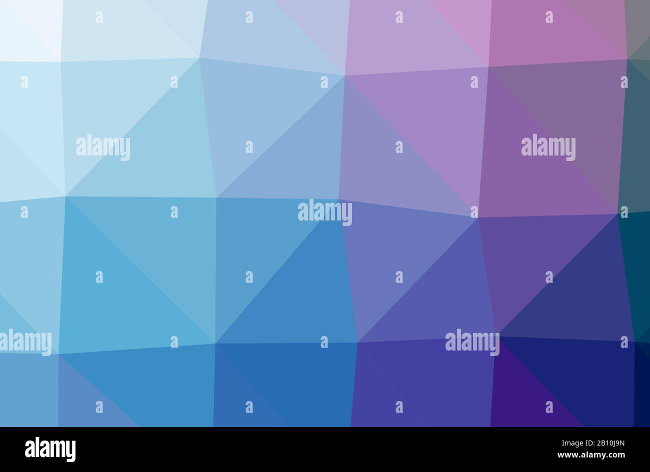 Illustration of abstract Blue And Purple horizontal low poly background ...