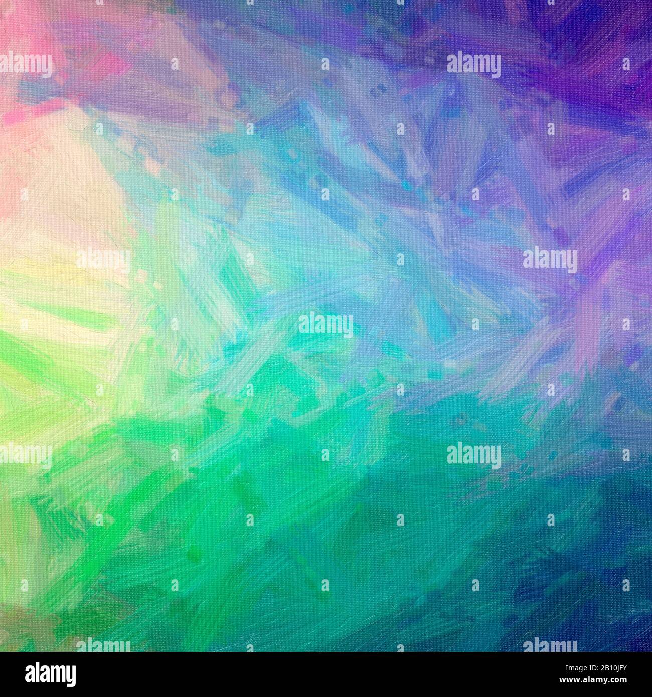 Illustration of abstract Blue, Green, Yellow And Purple Bristle Brush ...