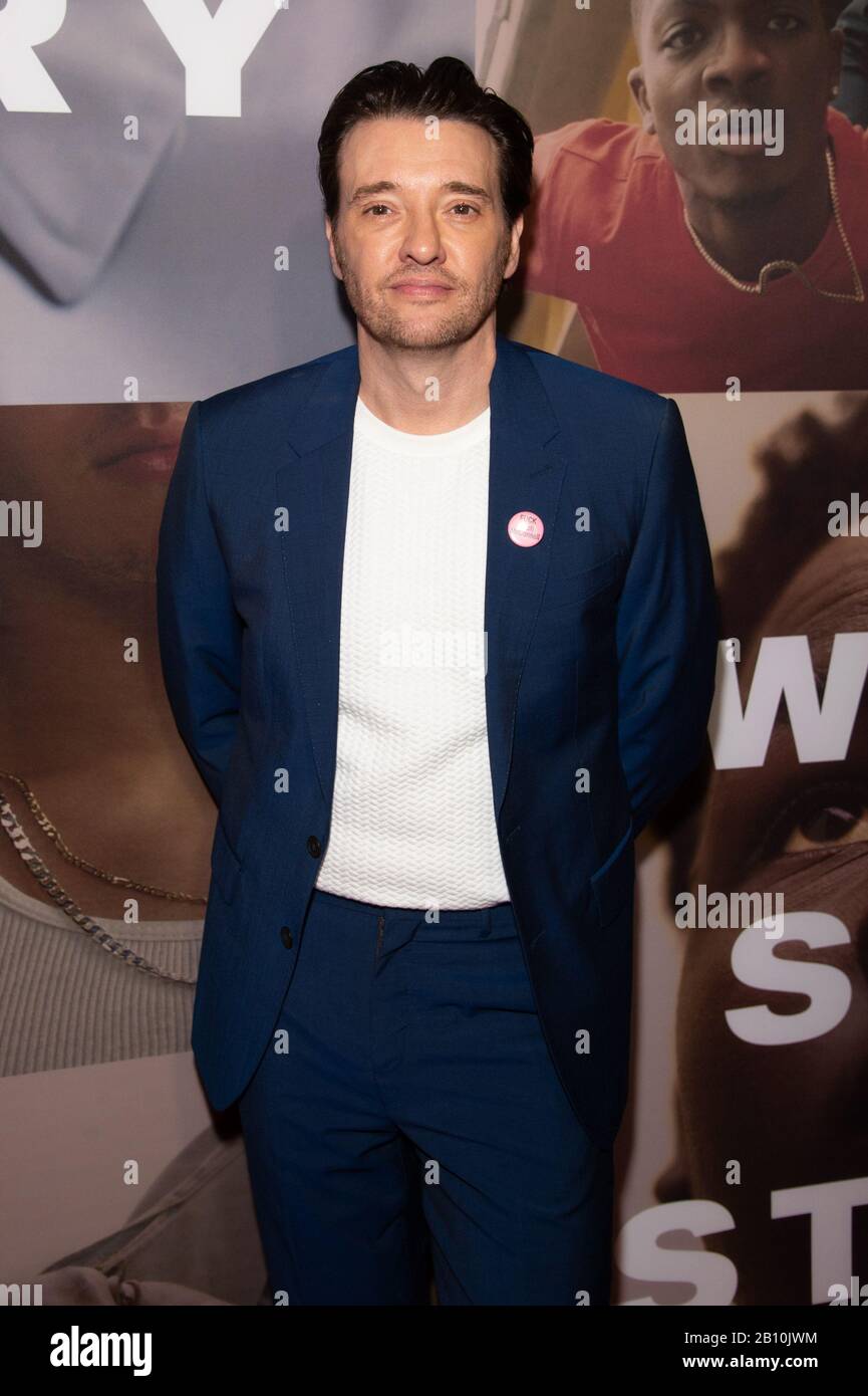 New York, United States. 21st Feb, 2020. Jason Butler Harner attends ...