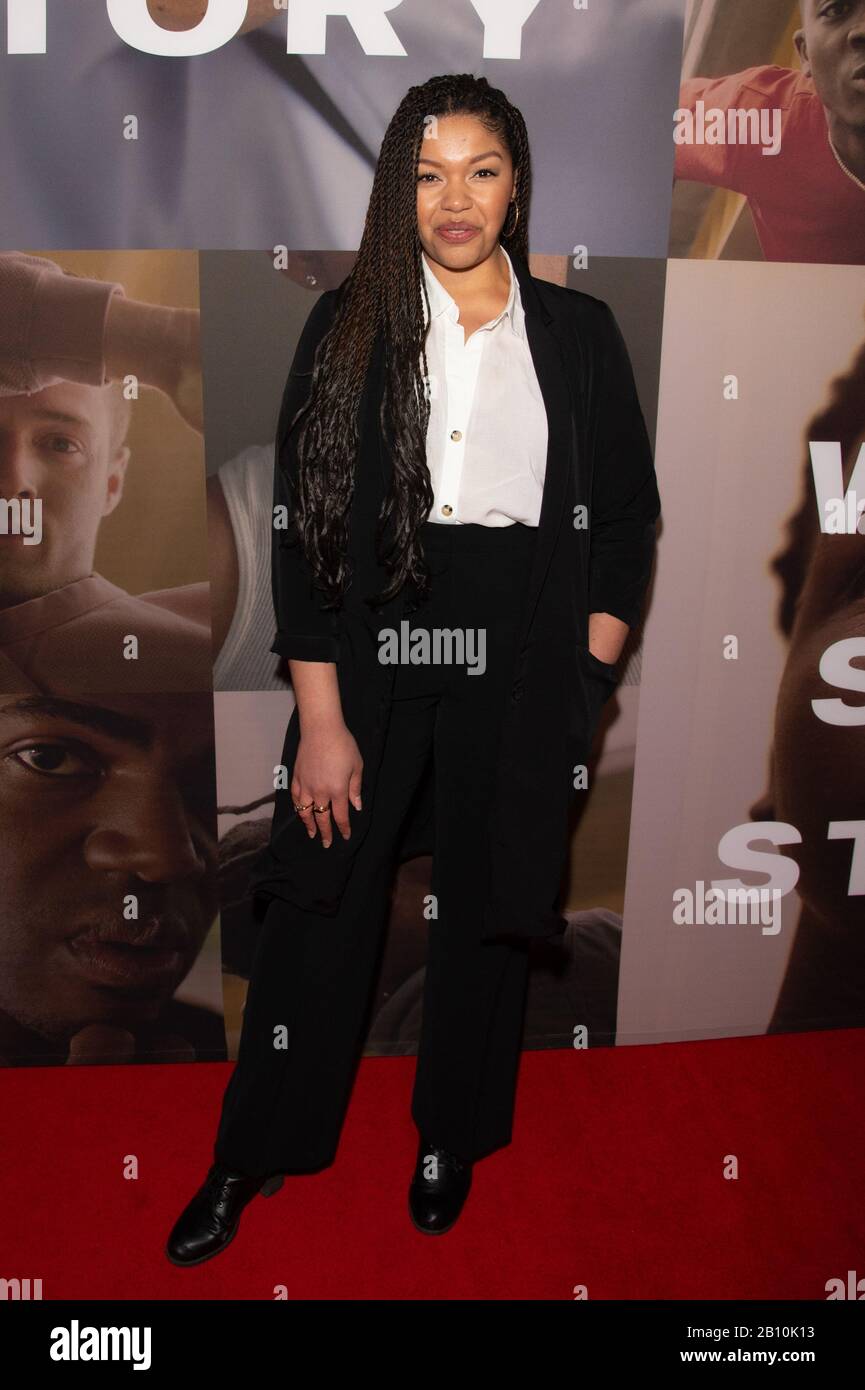 New York, United States. 21st Feb, 2020. Chalia La Tour attends the ...
