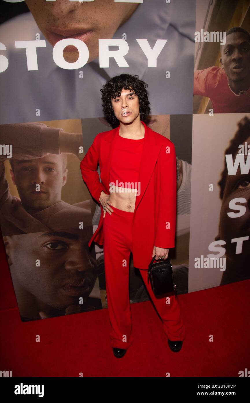 New York, United States. 21st Feb, 2020. Jonny Beauchamp attends the ...