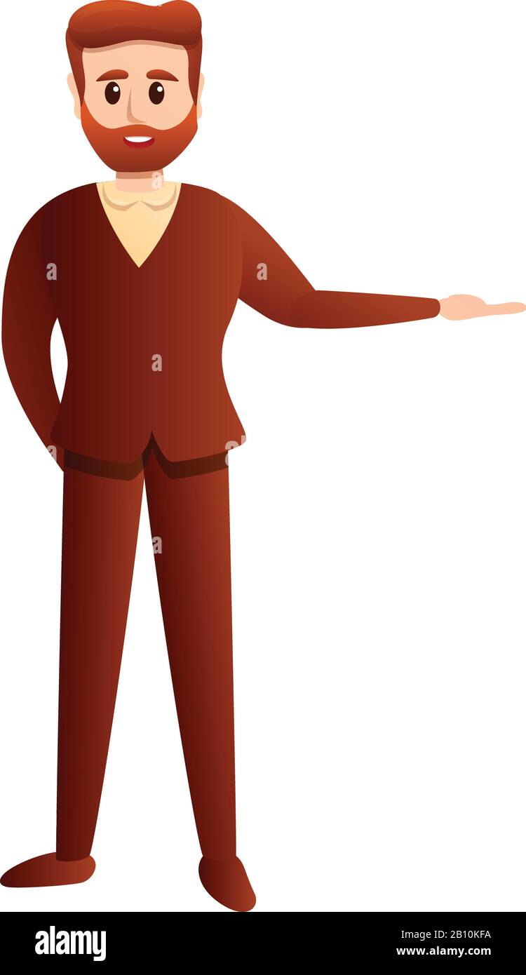 Lesson teacher icon. Cartoon of lesson teacher vector icon for web ...