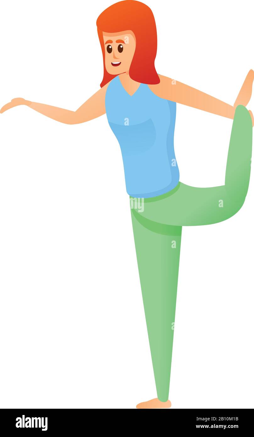 Indoor exercise icon. Cartoon of indoor exercise vector icon for web ...
