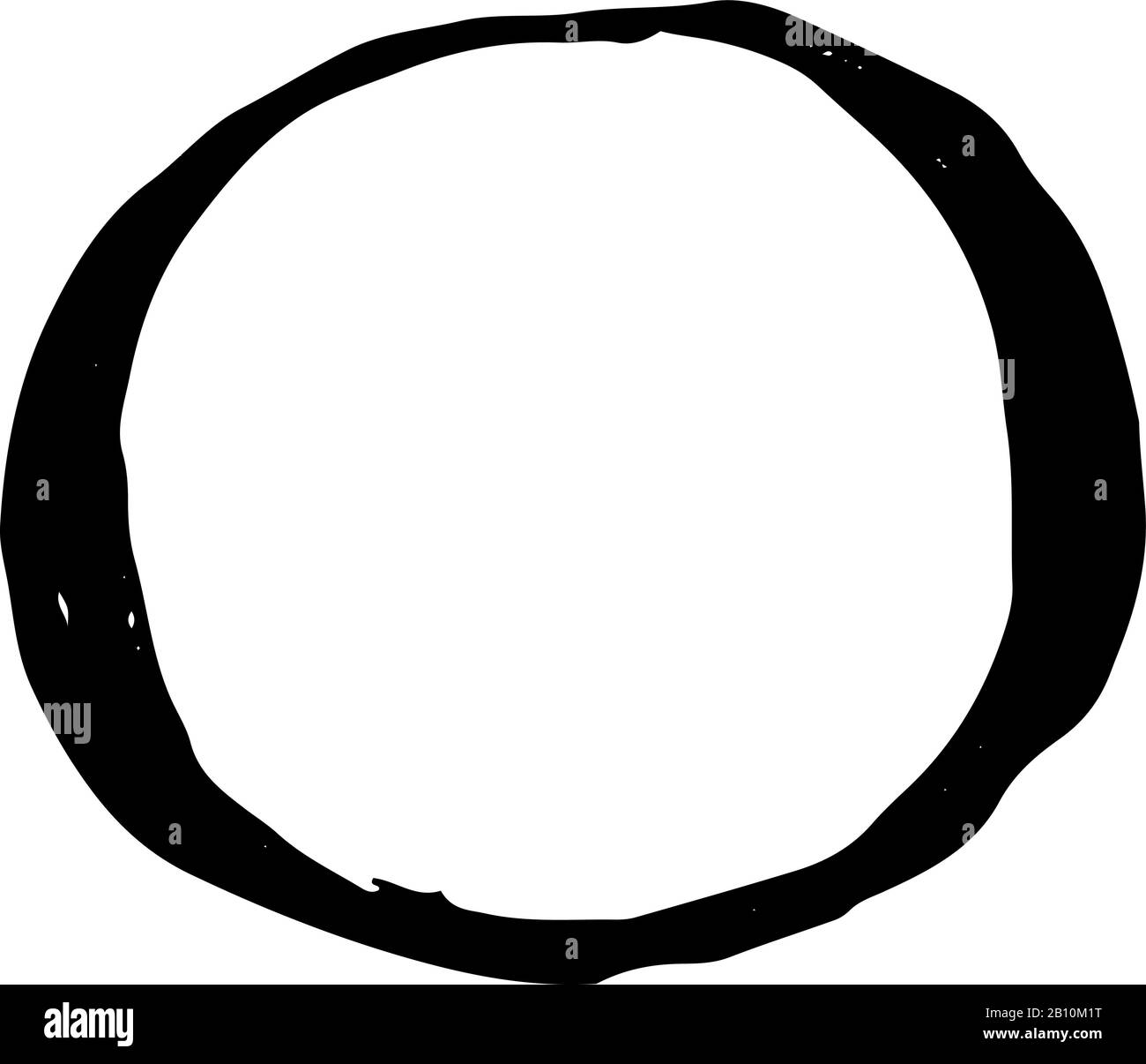 This is a illustration of Handwritten circle variations Stock Vector ...