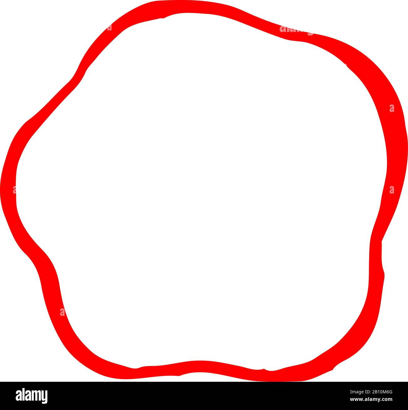 This is a illustration of Handwritten circle variations Stock Vector ...