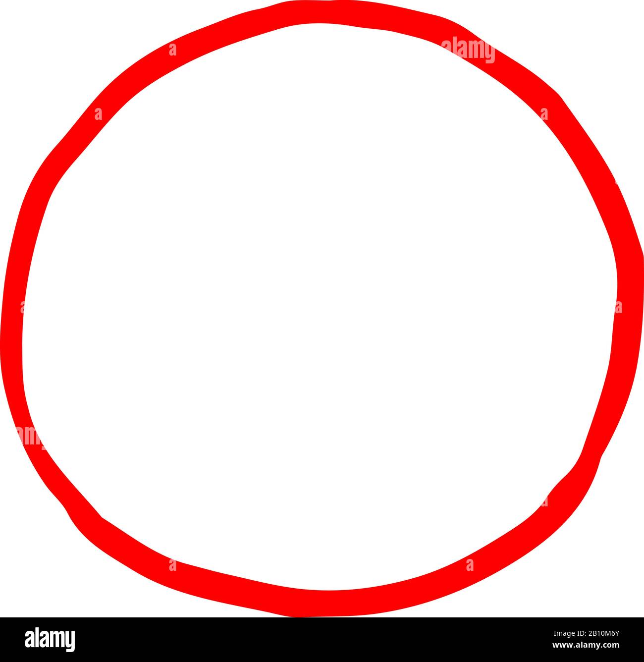 This is a illustration of Handwritten circle variations Stock Vector ...