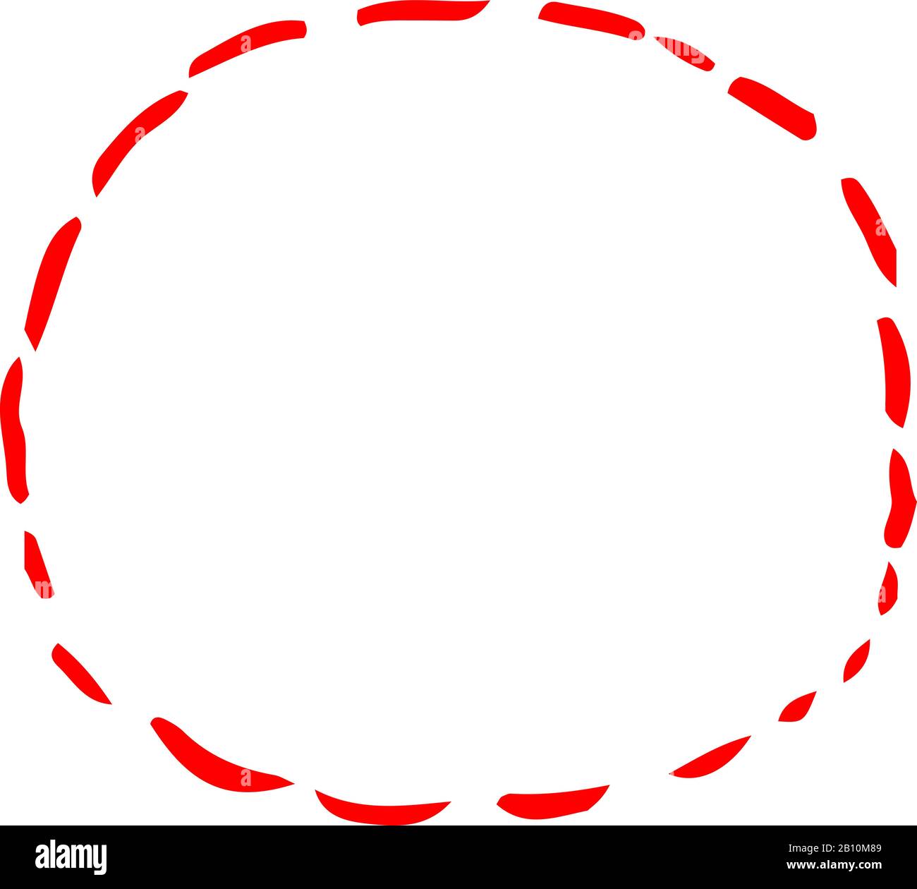 This is a illustration of Handwritten circle variations Stock Vector ...