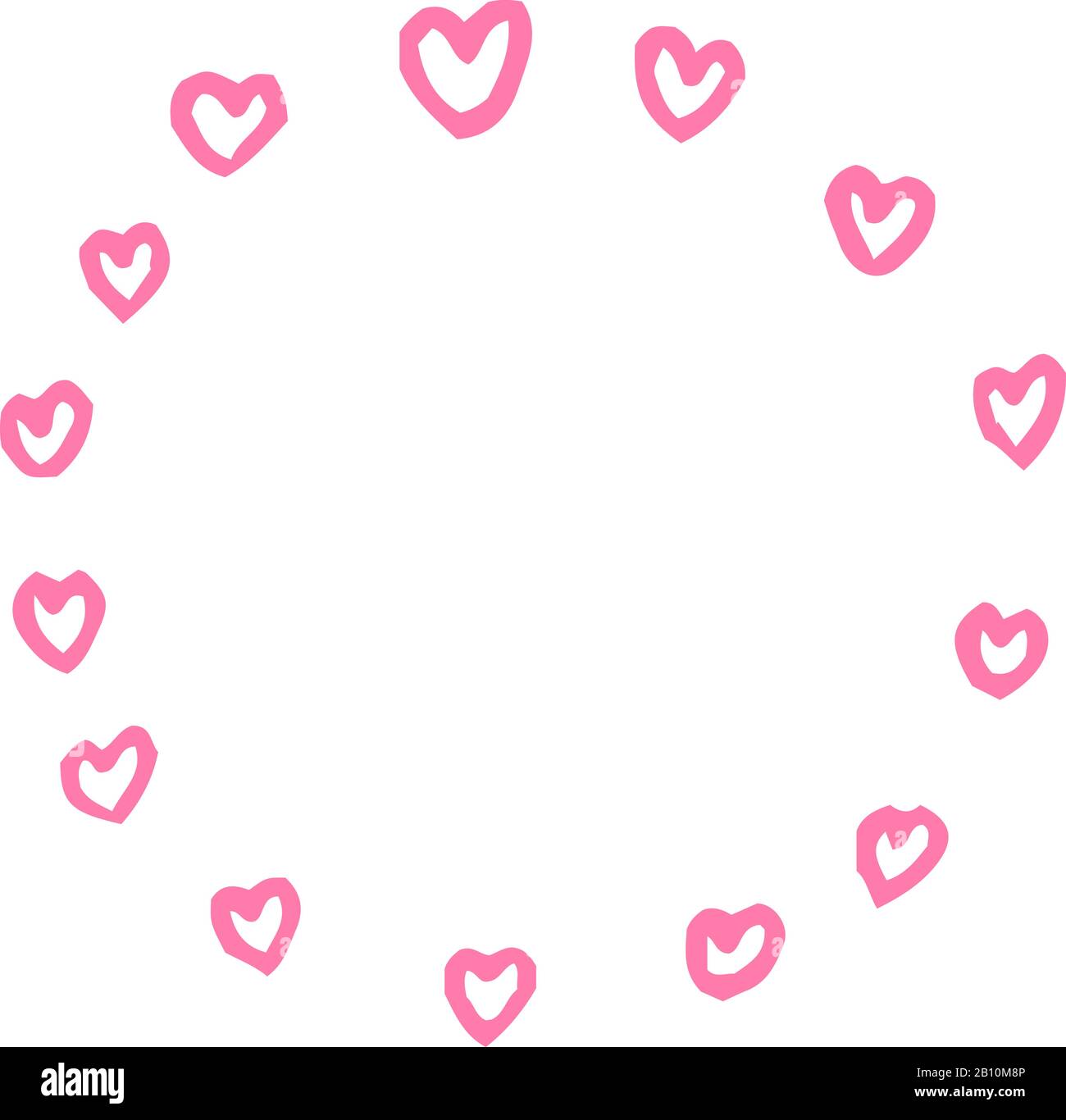 This is a illustration of Handwritten circle variations Stock Vector ...