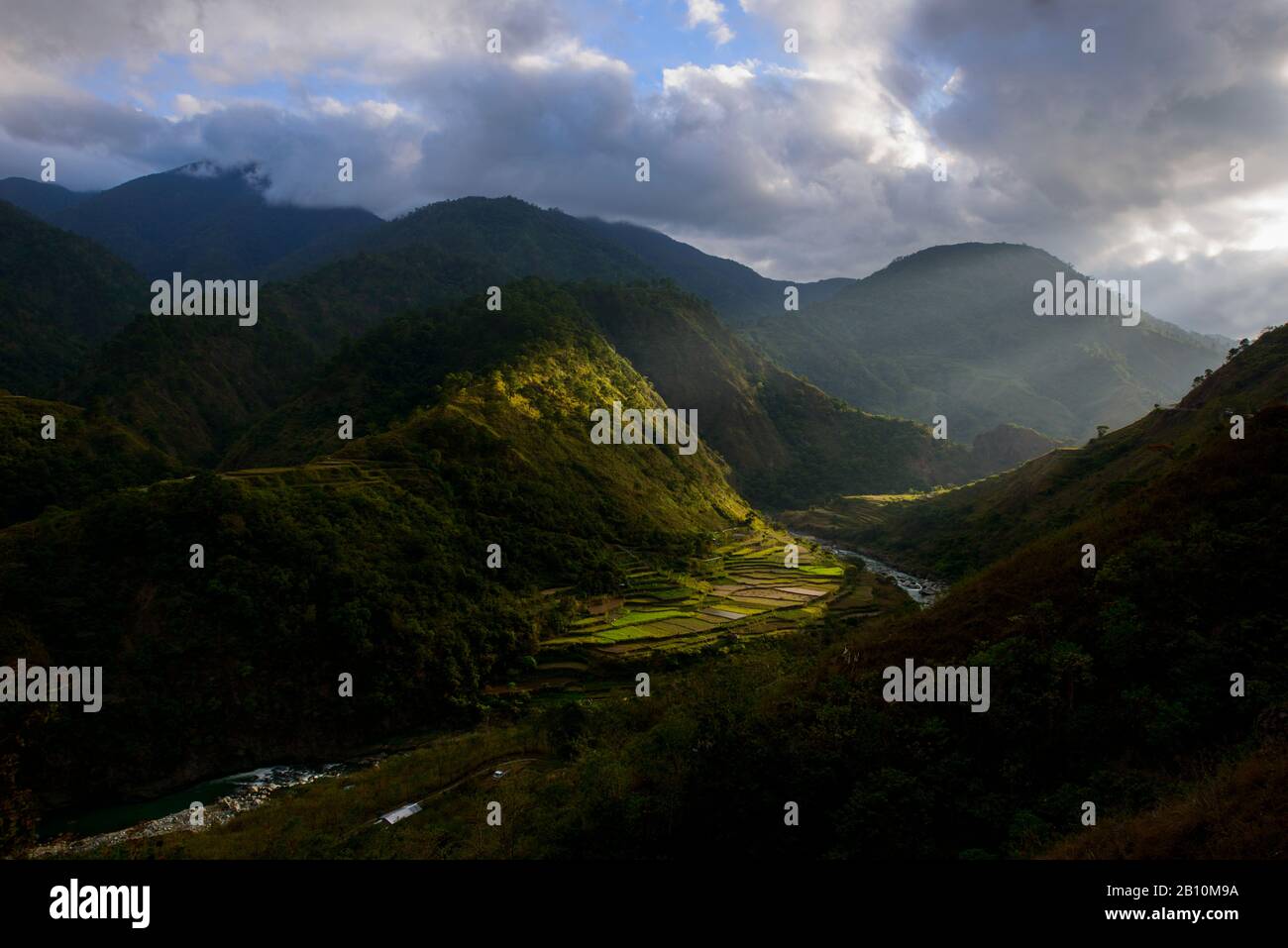 Rice terraces in the Cordilleras, Kalinga, north of Luzon, Philippines ...