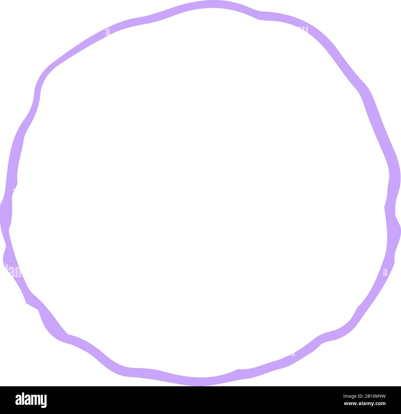 This is a illustration of Handwritten circle variations Stock Vector ...