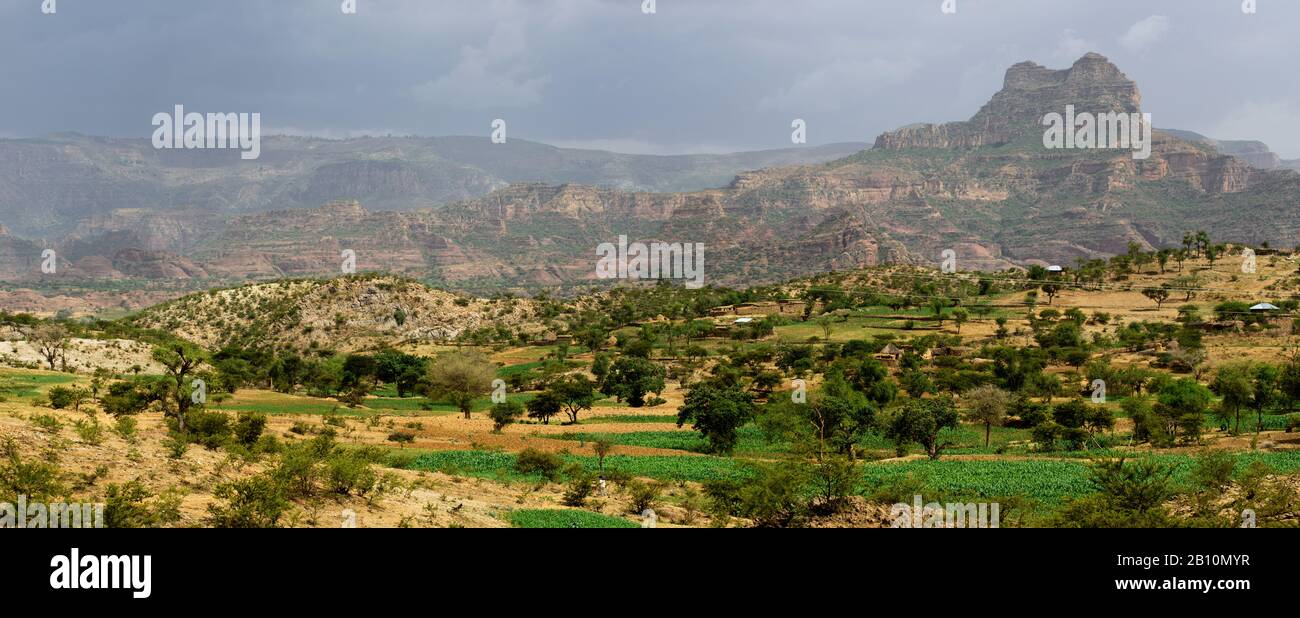 View of the Tigray region, Ethiopia Stock Photo - Alamy