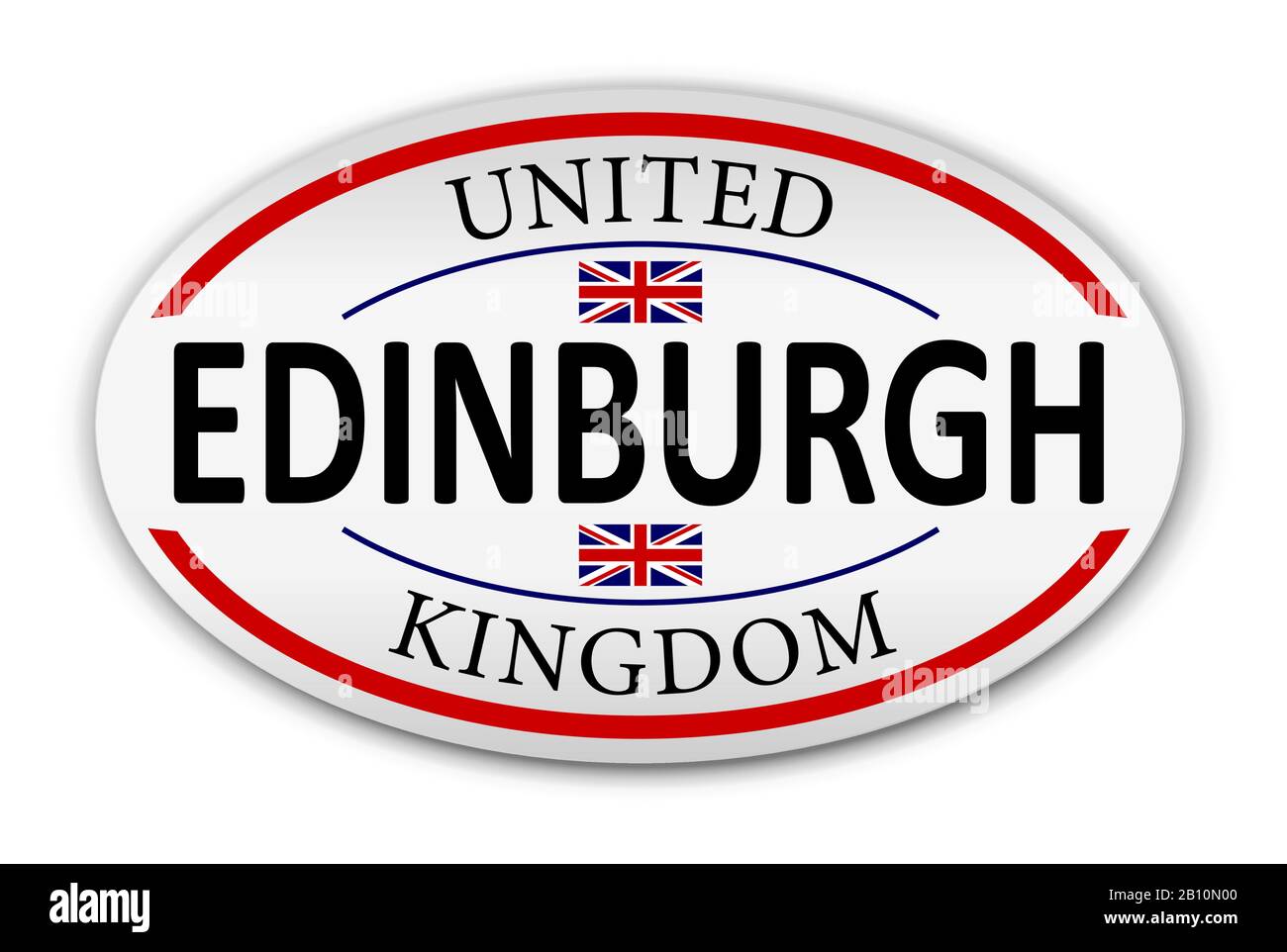 Edinburgh medal Stock Vector Images - Alamy