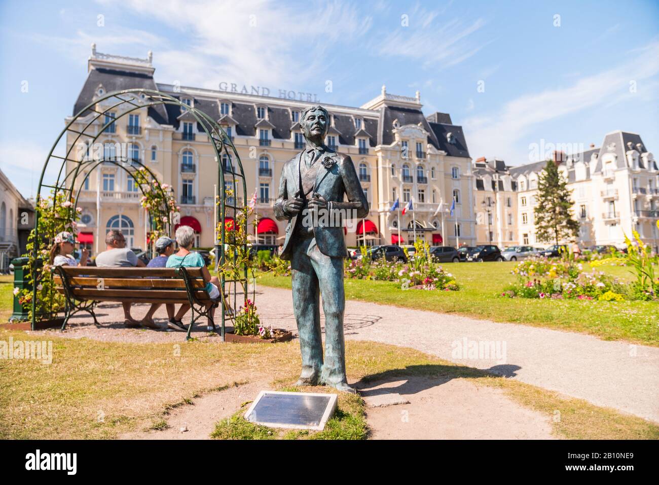 Marcel Proust statue by Edgar Duvivier, Cabourg, Lower Normandy, France ...