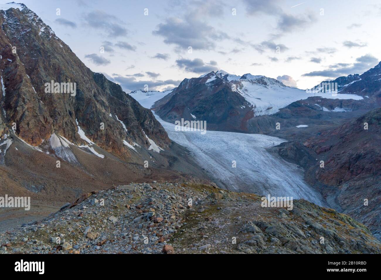 Evening in alps hi-res stock photography and images - Alamy