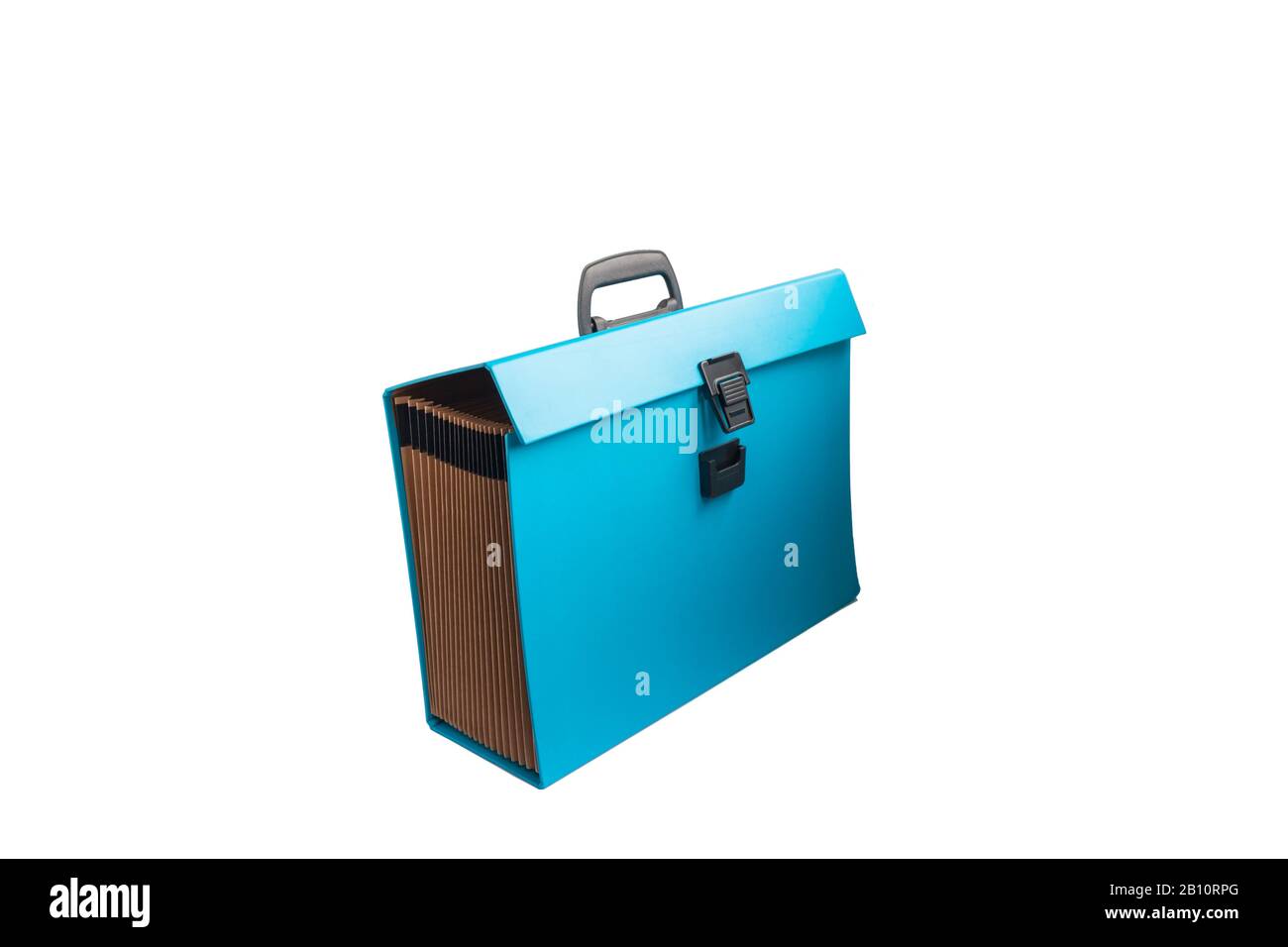 Blue lock on suitcase Cut Out Stock Images & Pictures - Alamy