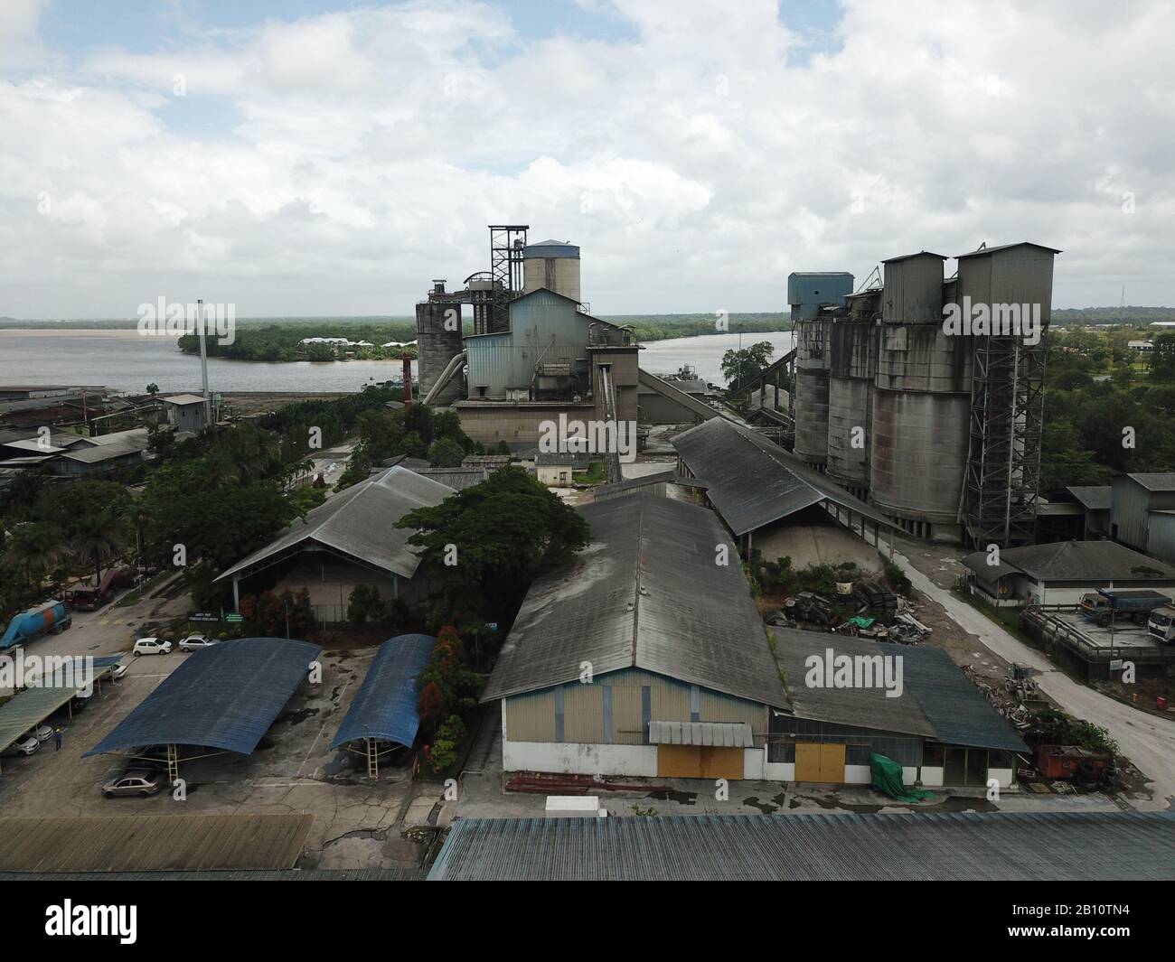 Kuching, Sarawak / Malaysia - February 21, 2020: The CMS Cement ...