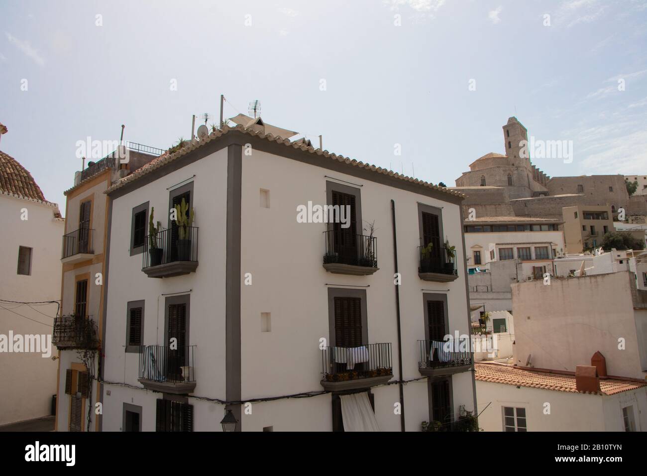 Island Ibiza-Ibiza city Stock Photo - Alamy