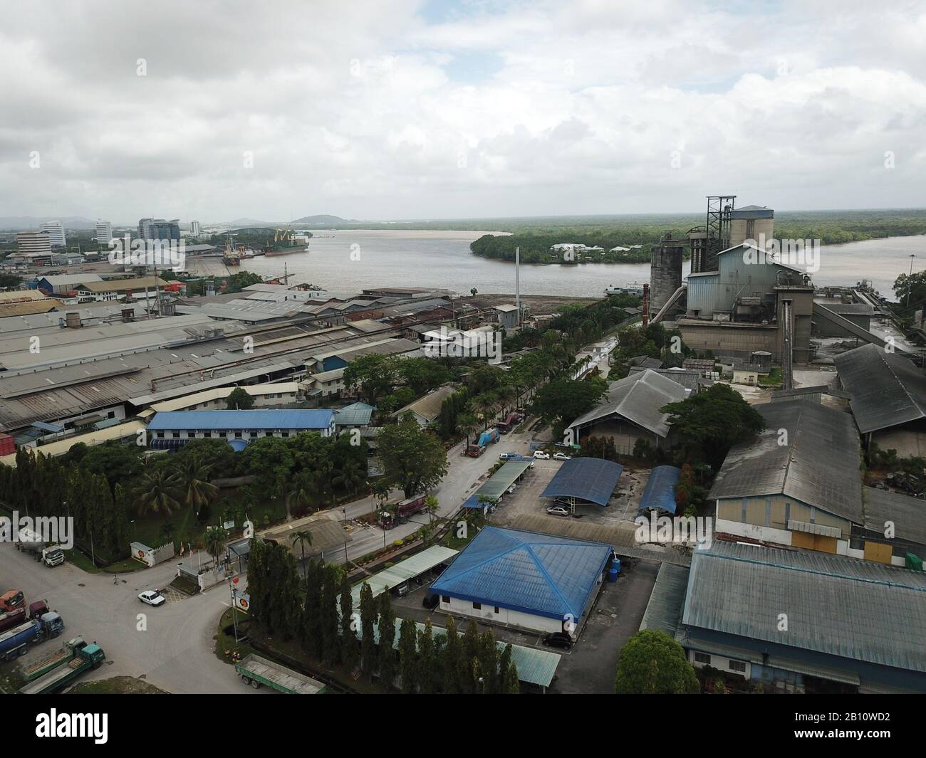 Kuching, Sarawak / Malaysia - February 21, 2020: The CMS Cement ...