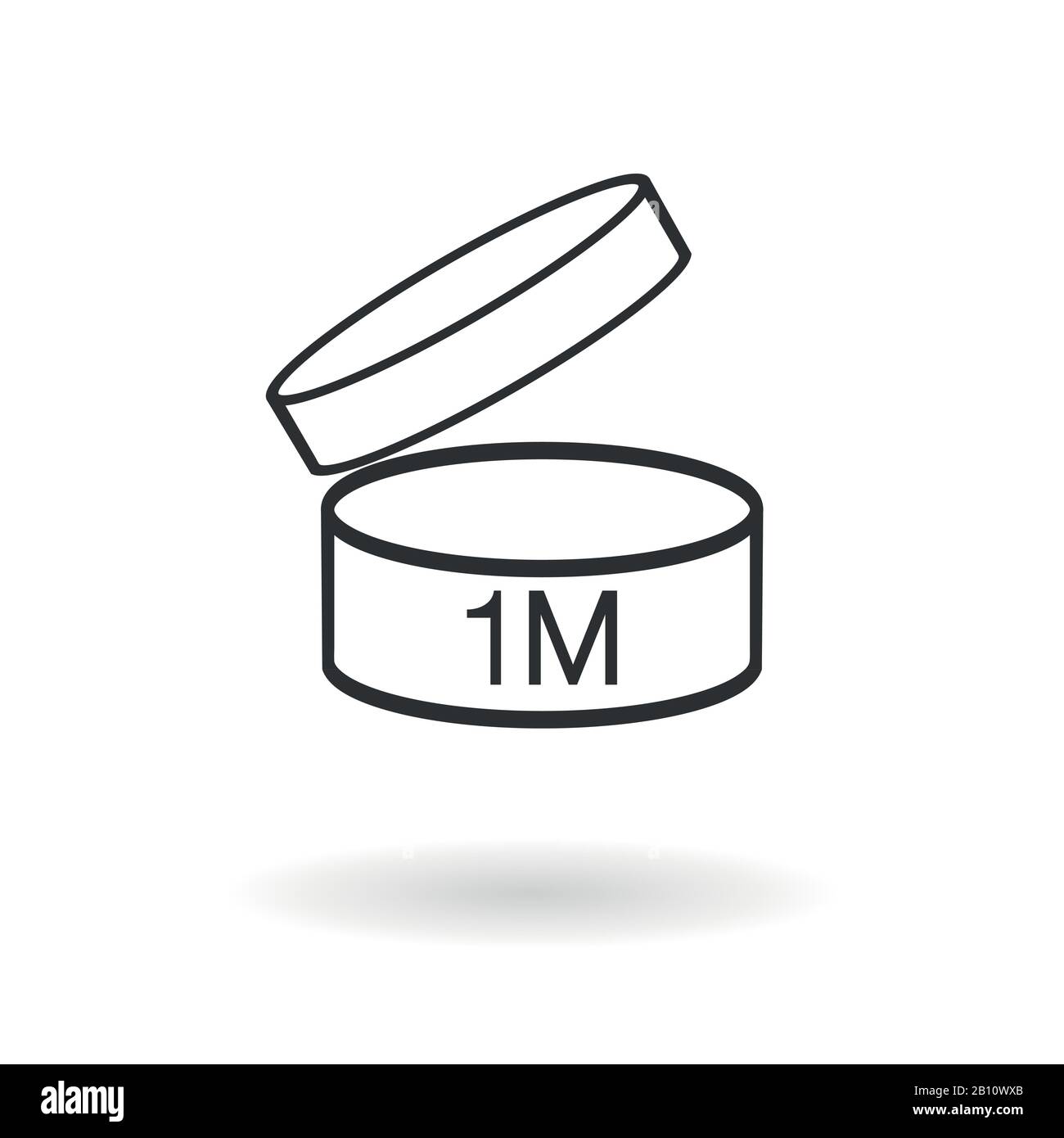 Period after opening PAO symbol. Useful lifetime of cosmetics after ...