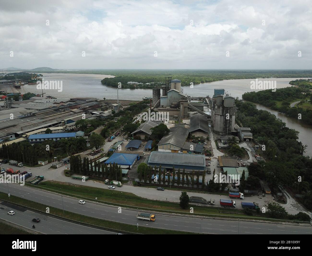 Kuching, Sarawak / Malaysia - February 21, 2020: The CMS Cement ...