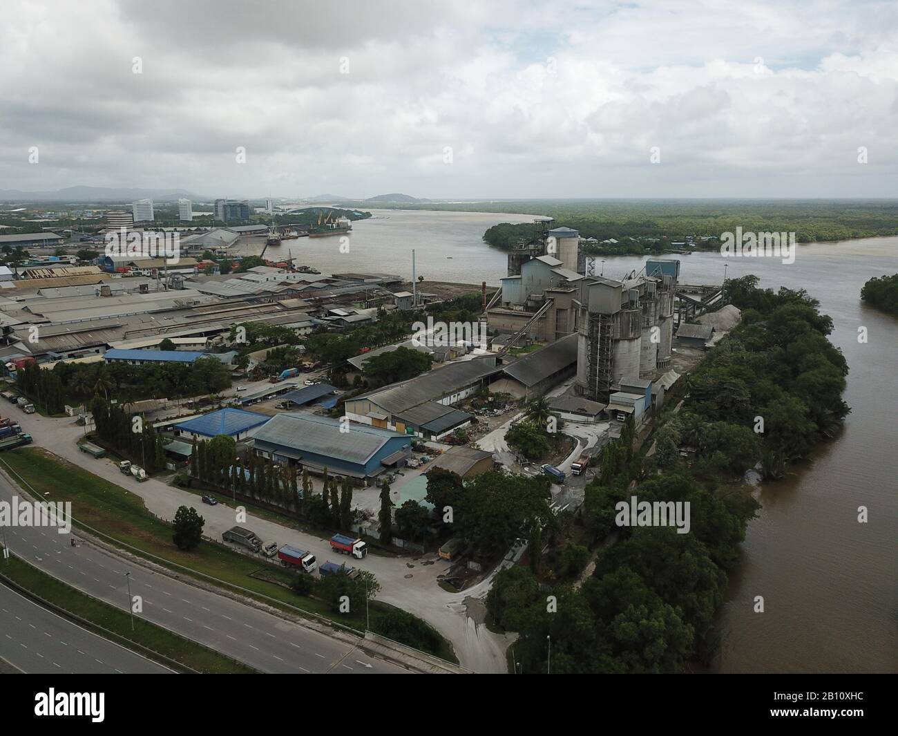 Kuching, Sarawak / Malaysia - February 21, 2020: The CMS Cement ...