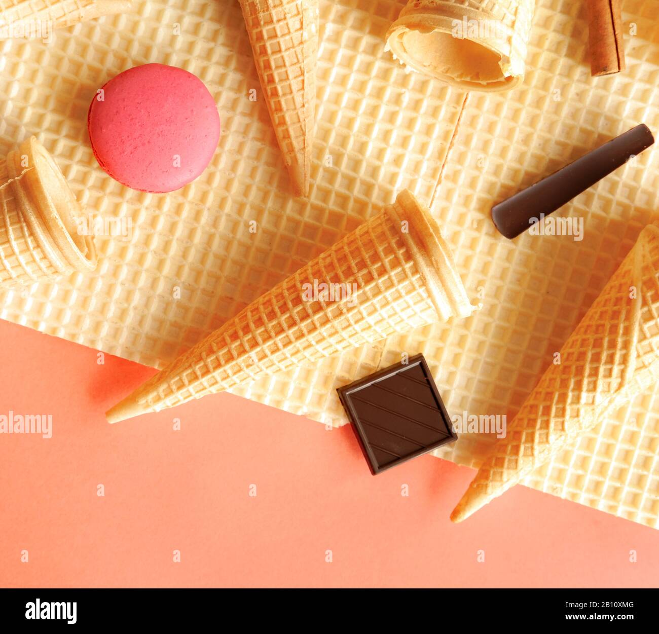 Sweet food background Stock Photo - Alamy