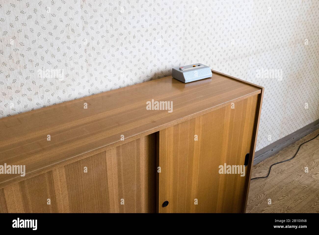 Detail in an interrogation room, Former Stasi Prison, Hohenschönhausen ...