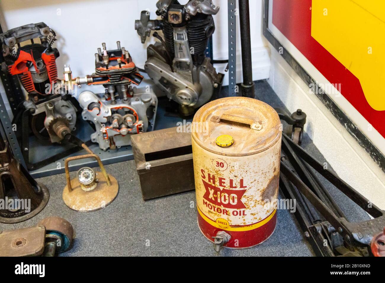 Car and Motor Museum, Lakeland Motor and Blue bird Lake District Stock ...