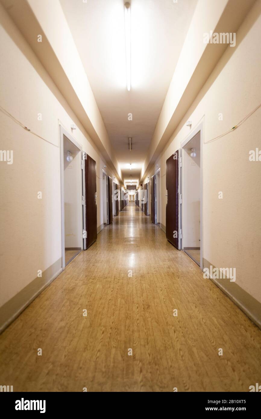 Prison corridor indoor hi-res stock photography and images - Alamy