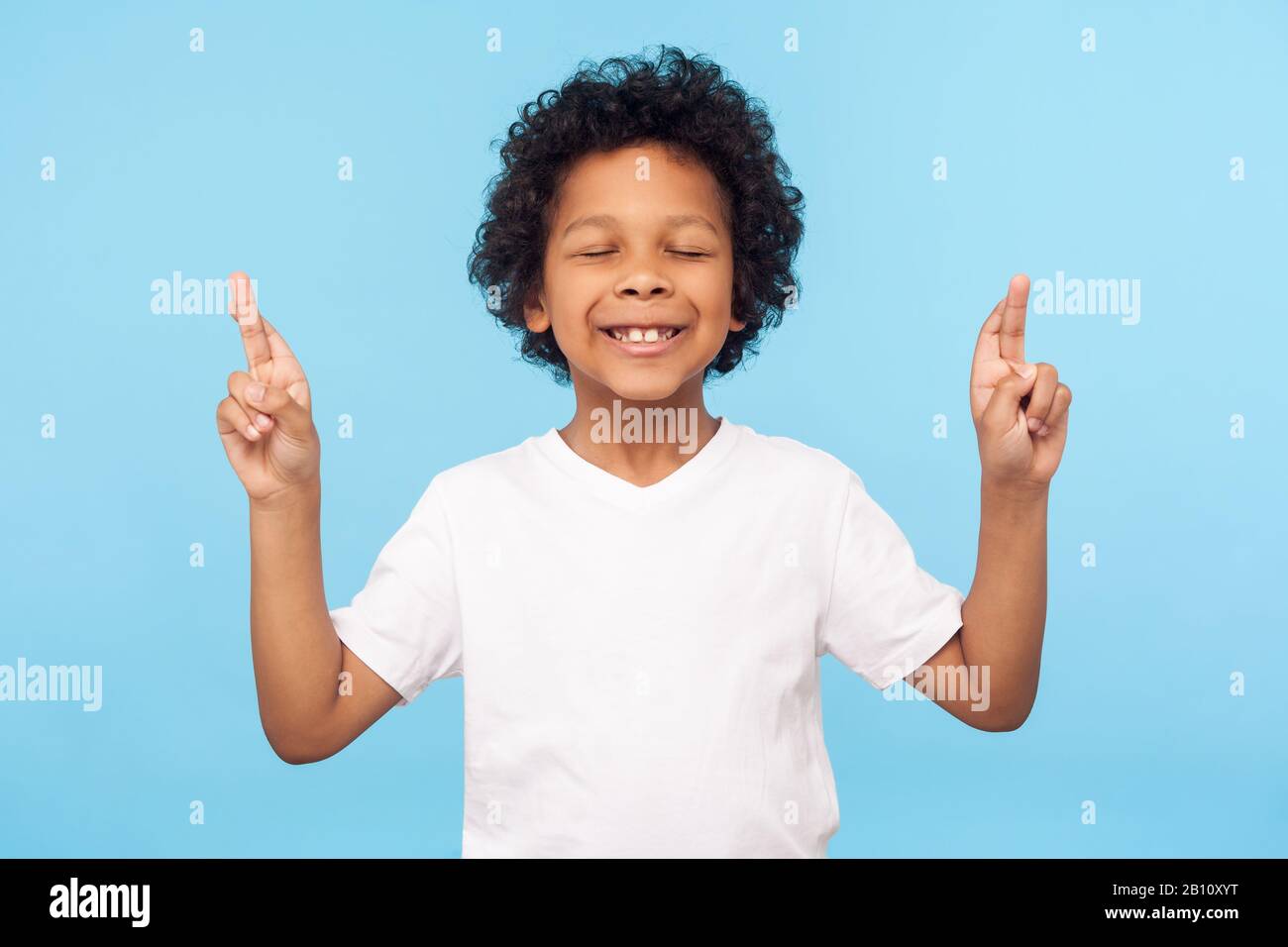 Wishful thinking boy hi-res stock photography and images - Alamy