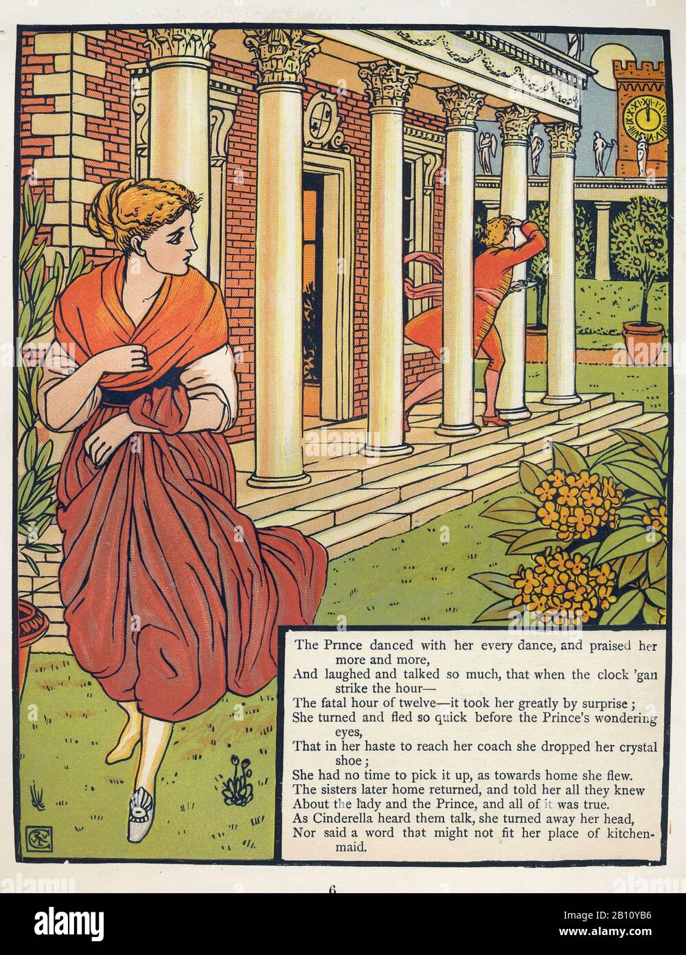 Cinderella picture book - 1874 - Illustration by Walter Cane (1845 ...