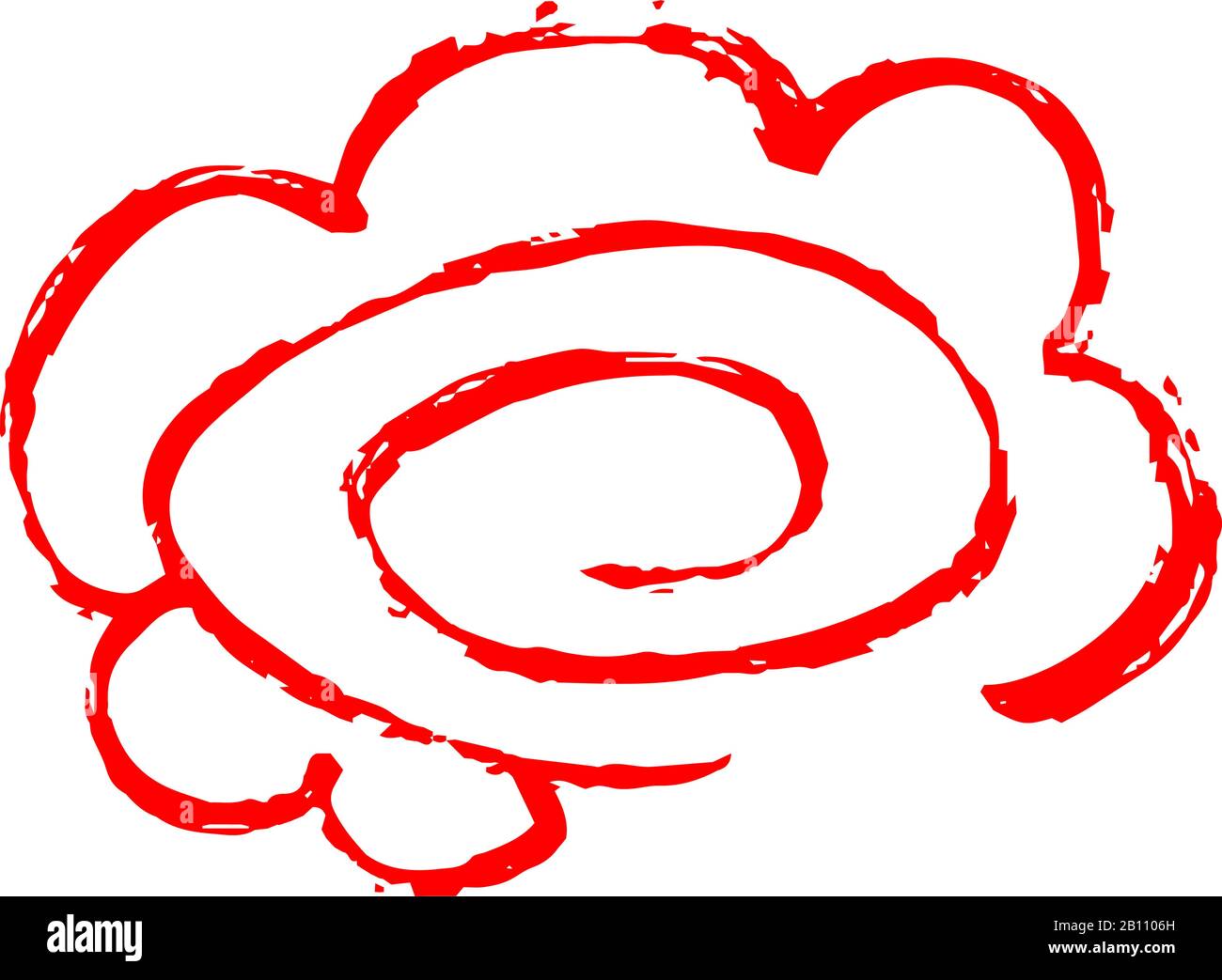 This is a illustration of Variation of handwritten flower circle Stock ...