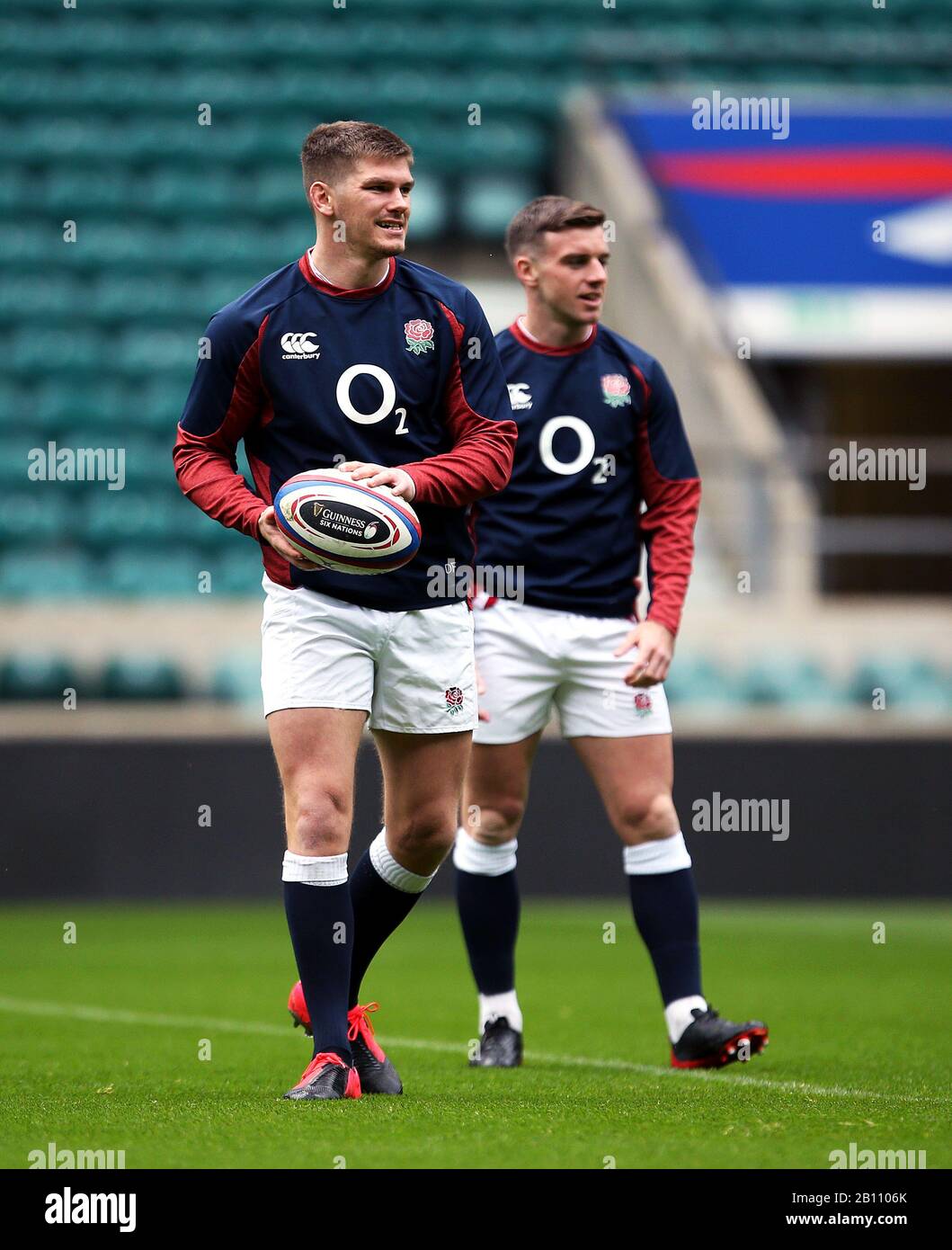 George ford and owen farrell hi-res stock photography and images - Alamy