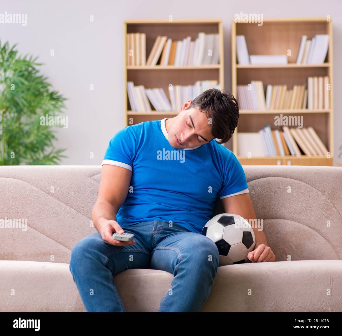 Yawning football hi-res stock photography and images - Alamy