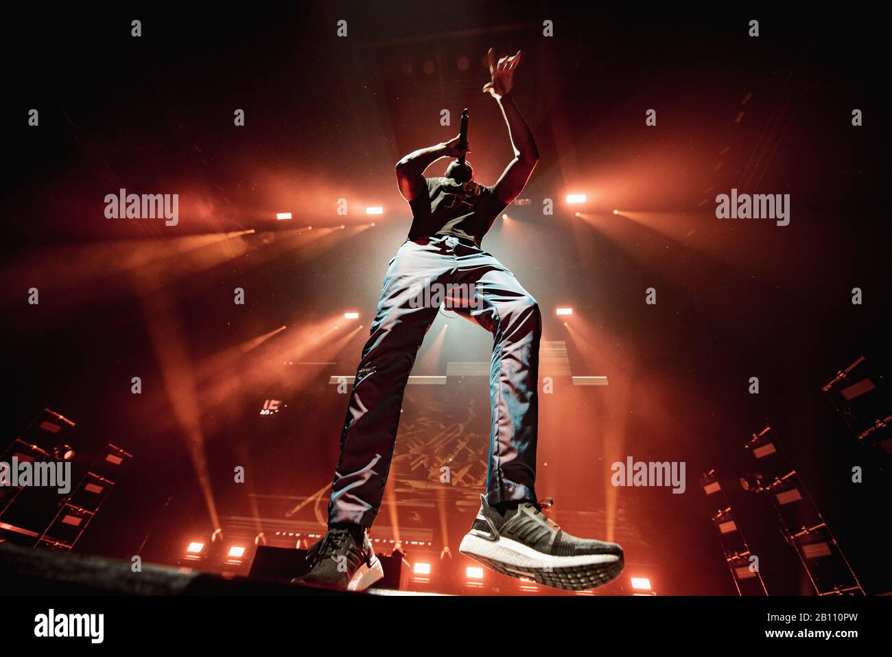 Copenhagen, Denmark. 21st Feb, 2020. The English rapper Stormzy ...