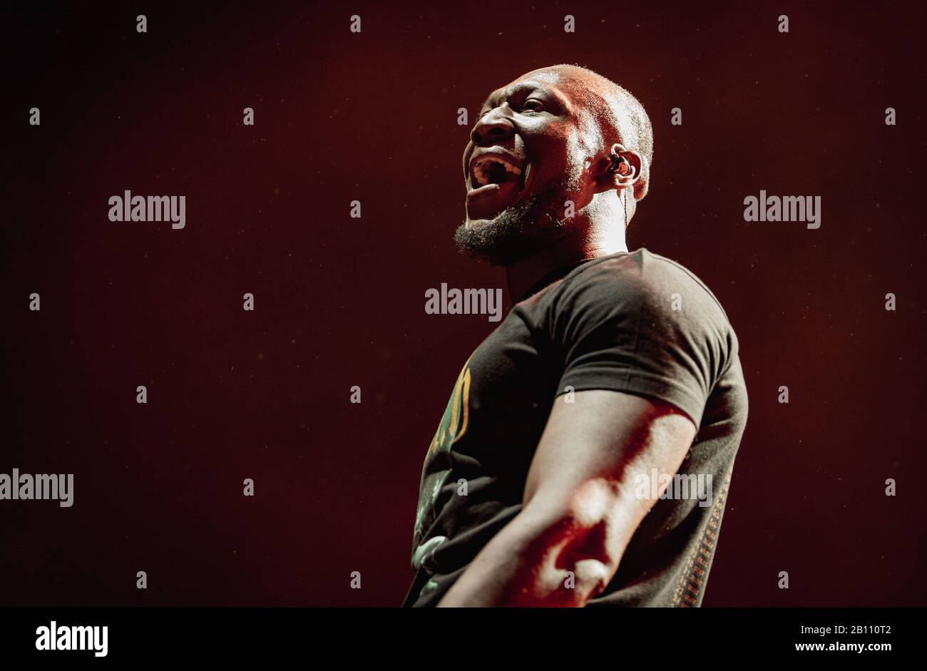 Copenhagen, Denmark. 21st Feb, 2020. The English rapper Stormzy ...