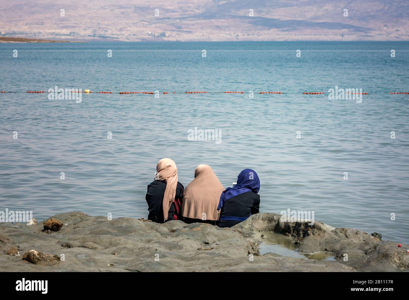 Mud bath on the dead sea hi-res stock photography and images - Alamy