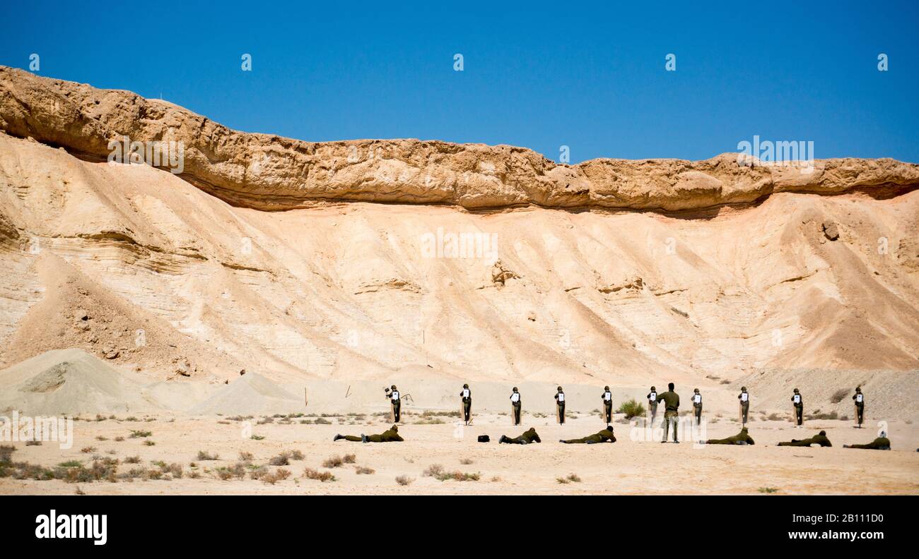 IDF military exercise in Israel war against terror Stock Photo - Alamy