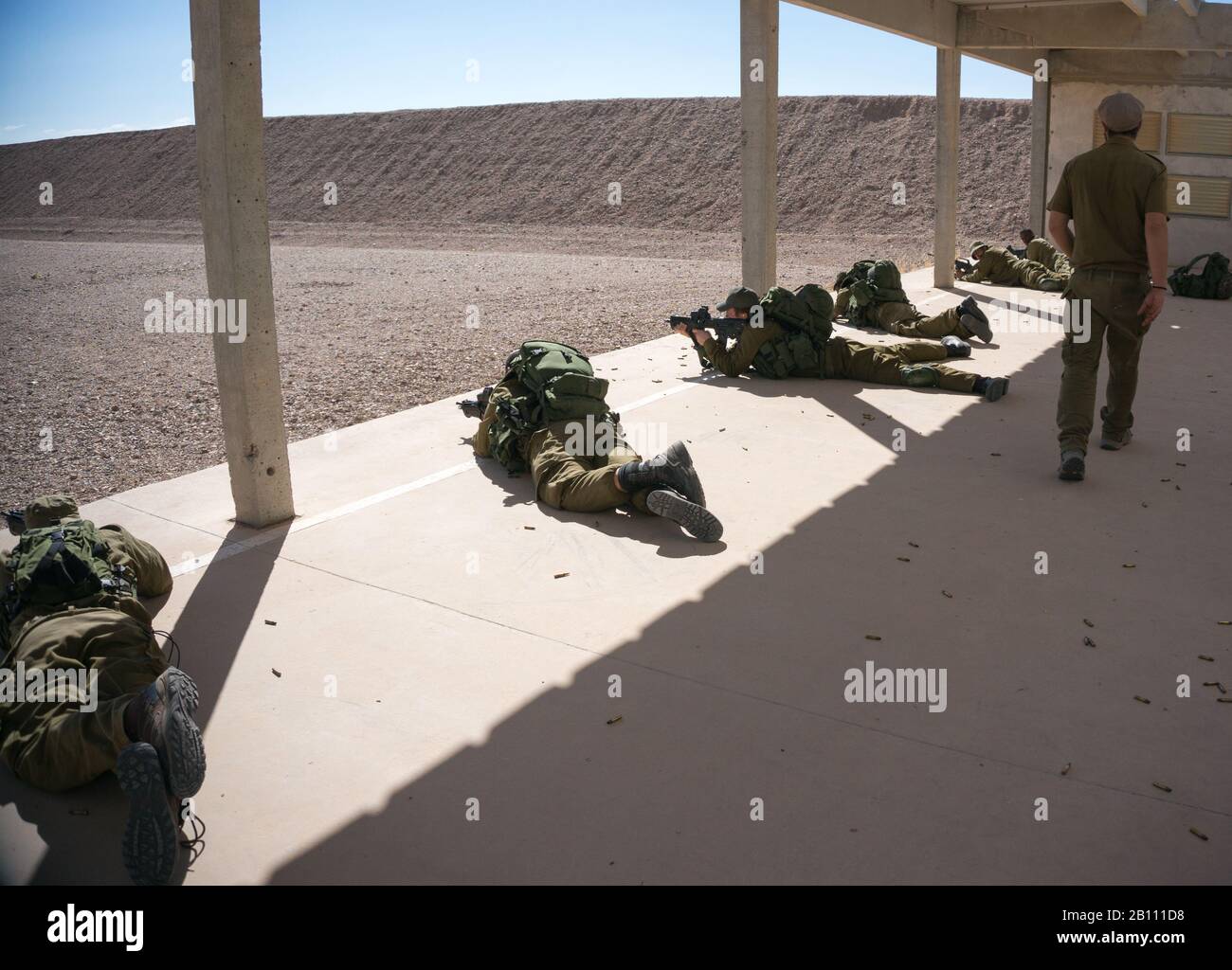 IDF military exercise in Israel war against terror Stock Photo - Alamy