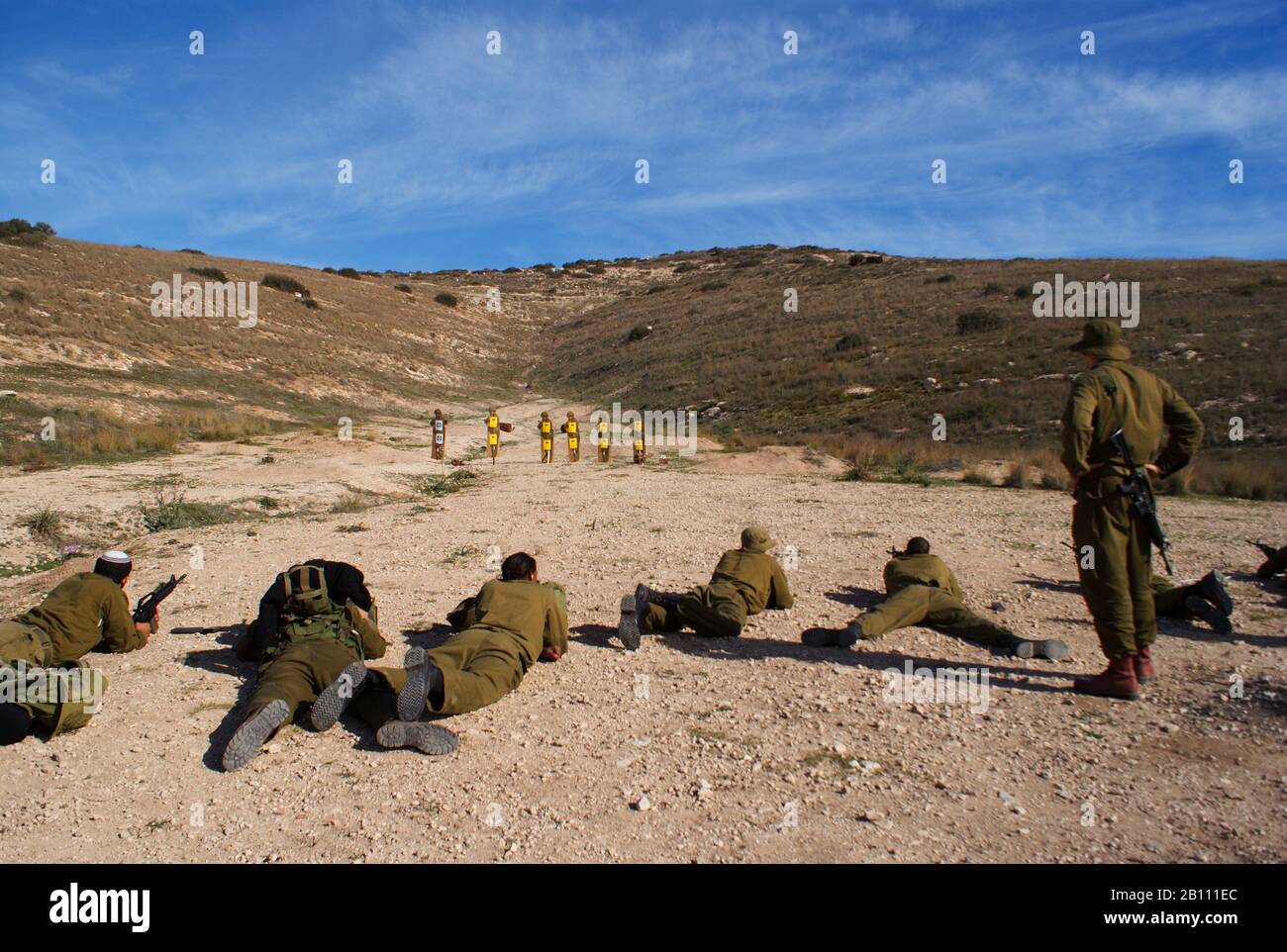 israeli soldiers training Stock Photo - Alamy