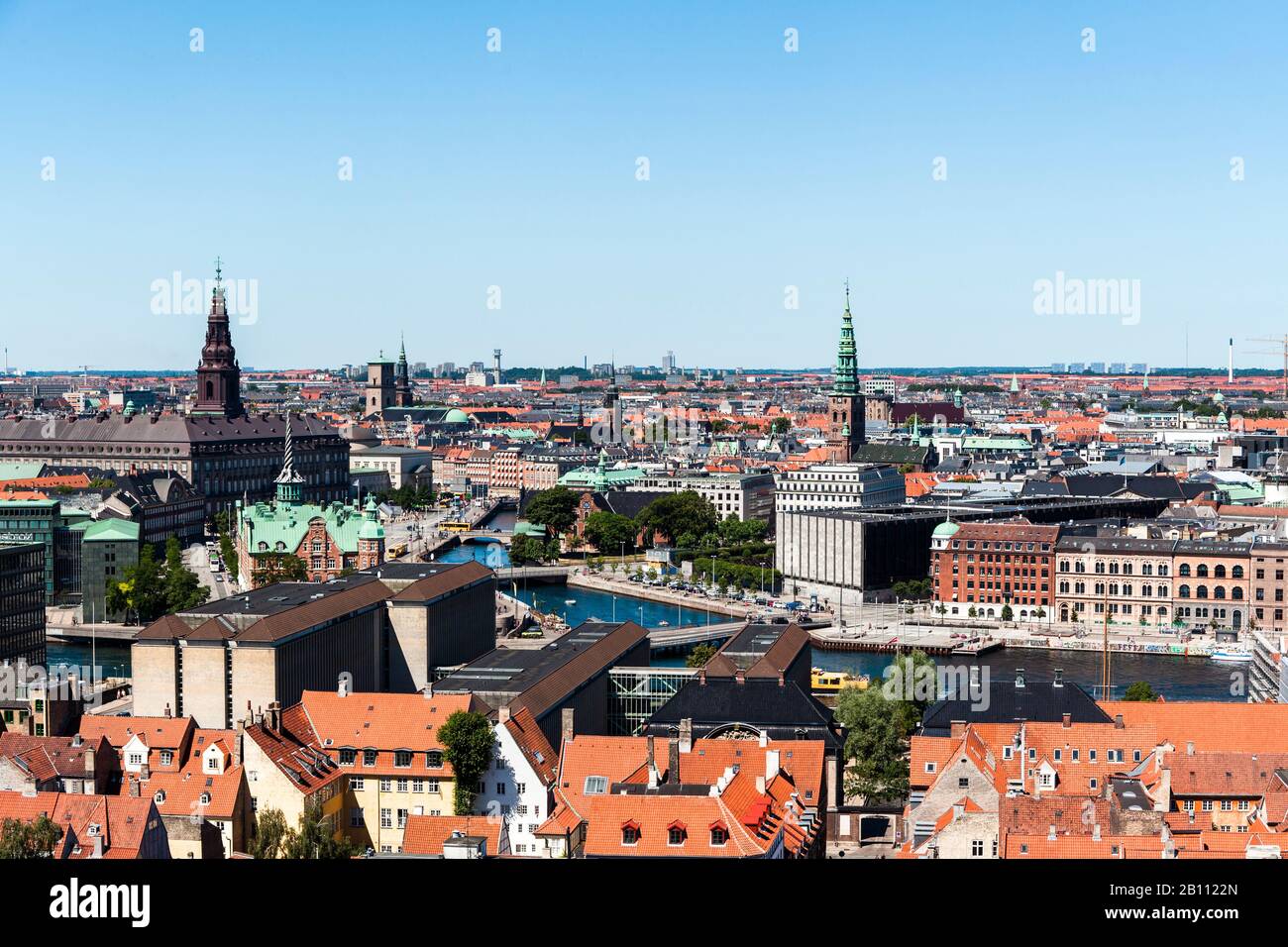 Copenhagen downtown, Denmark Stock Photo - Alamy
