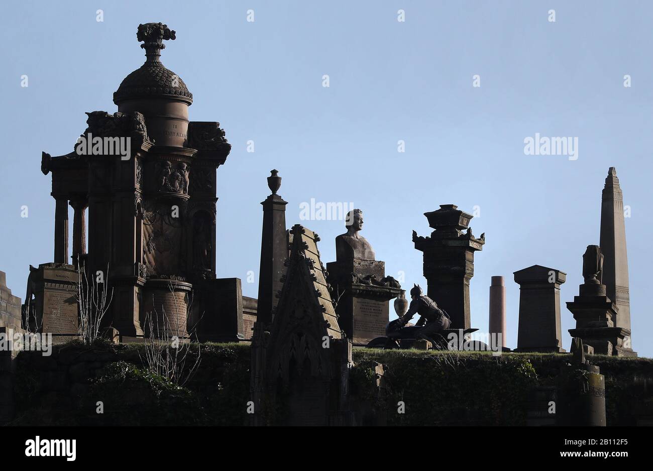Necropolis cemetery glasgow batman hi-res stock photography and images ...