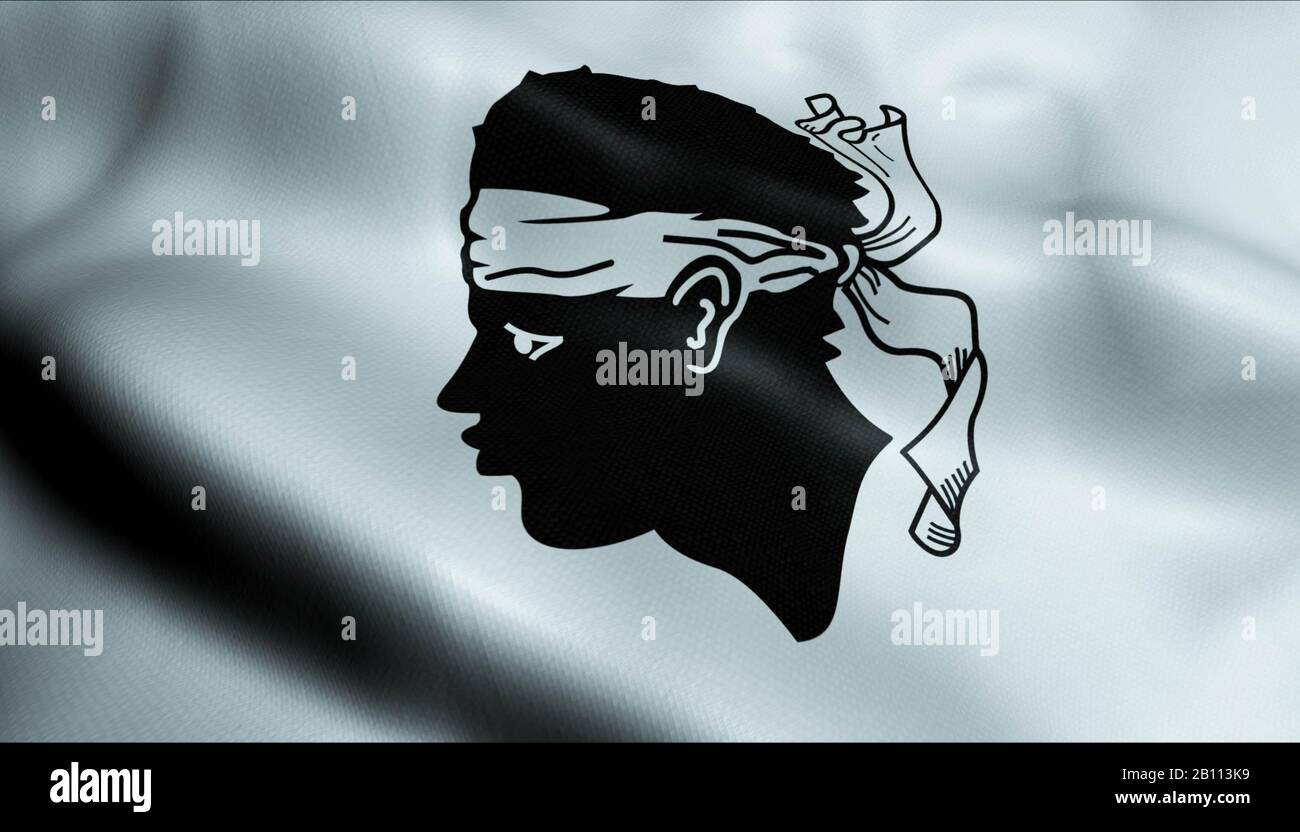 Flag of corsica hi-res stock photography and images - Alamy