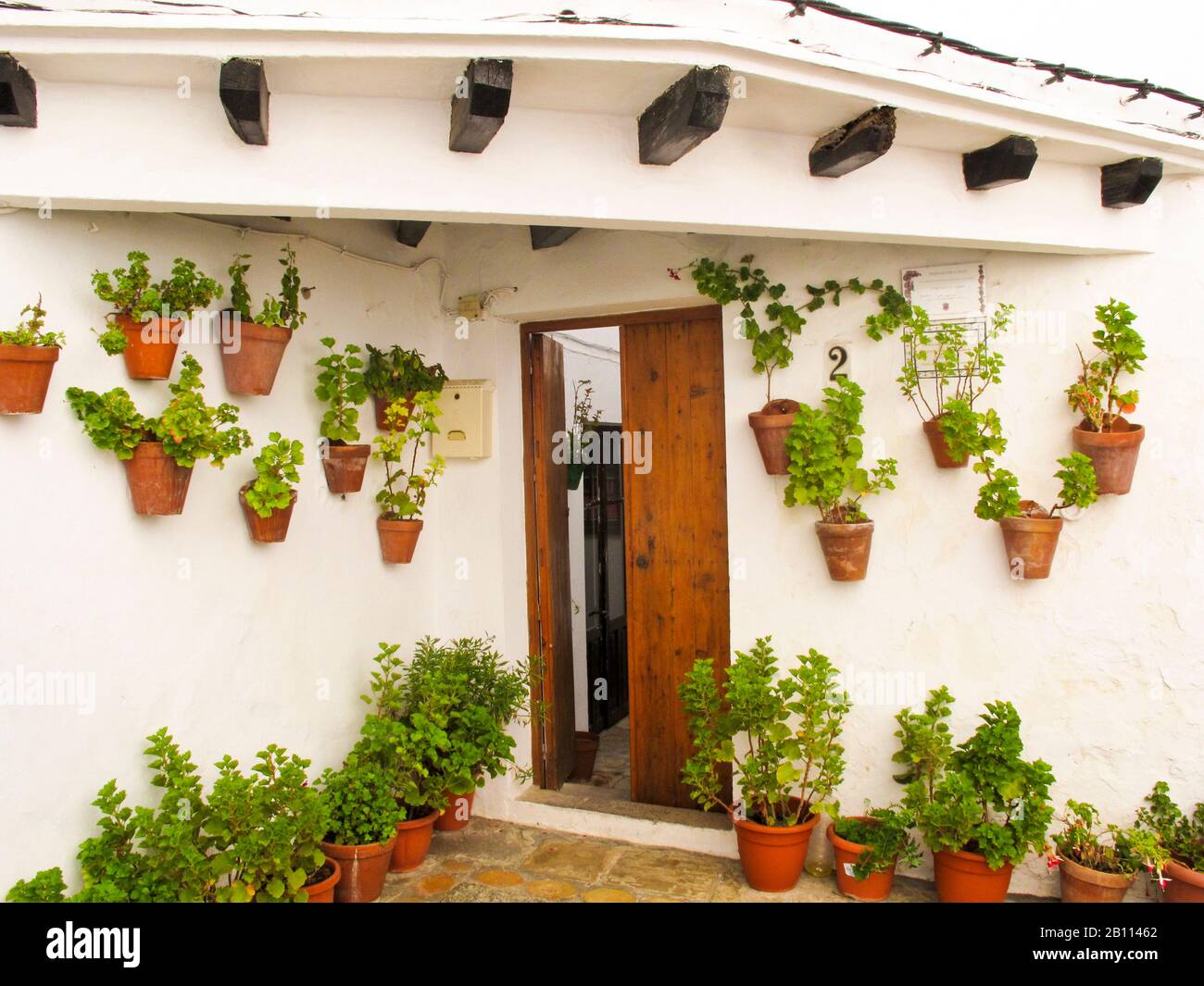 Typical andalusian courtyard hi-res stock photography and images - Alamy